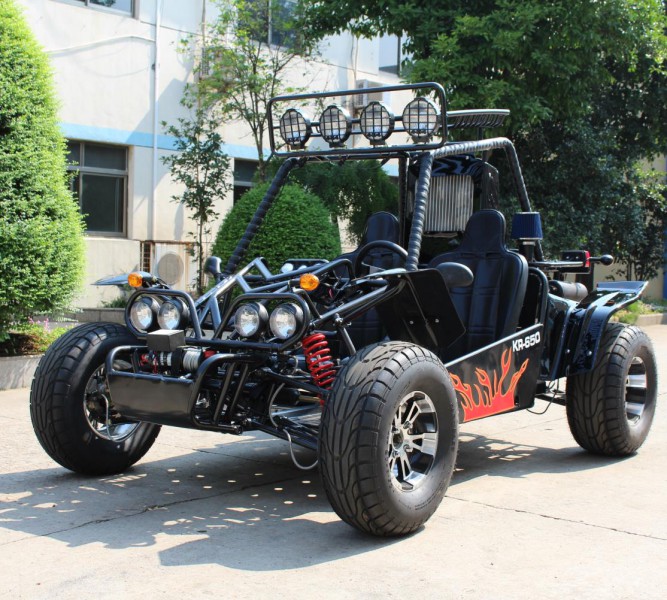 Kinroad Buggy GK 650cc mit Strassenzulassung + Differential - SCHWARZ ...